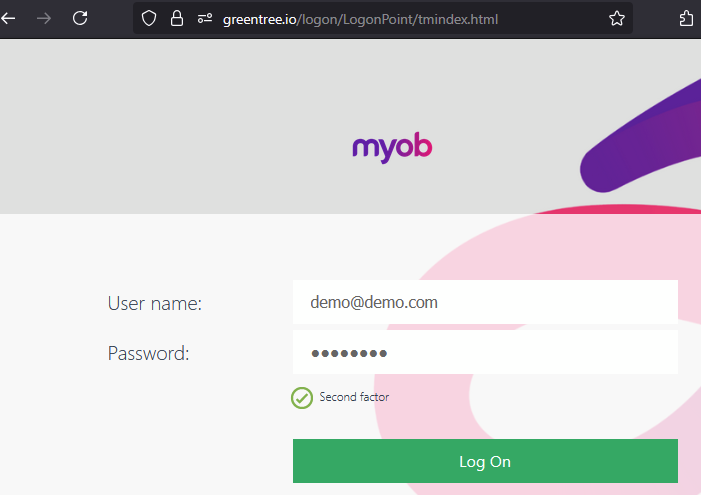 MYOB Greentree Cloud - Browser Login – MYOB Greentree Hosting